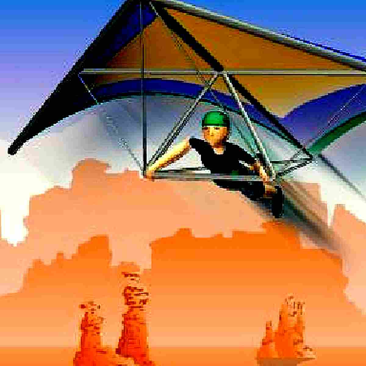 Canyon Glider Game 🕹️ | Play with Games18plus.