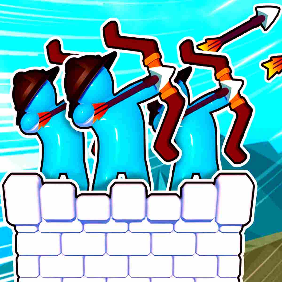 Archery Bastions Castle War 🕹️ | Free to play on Games18plus