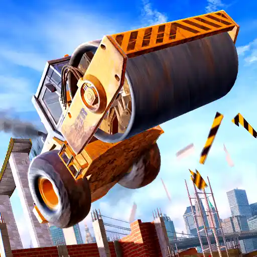 Construction Ramp Jumping 🕹️ | Play with Games18plus.com