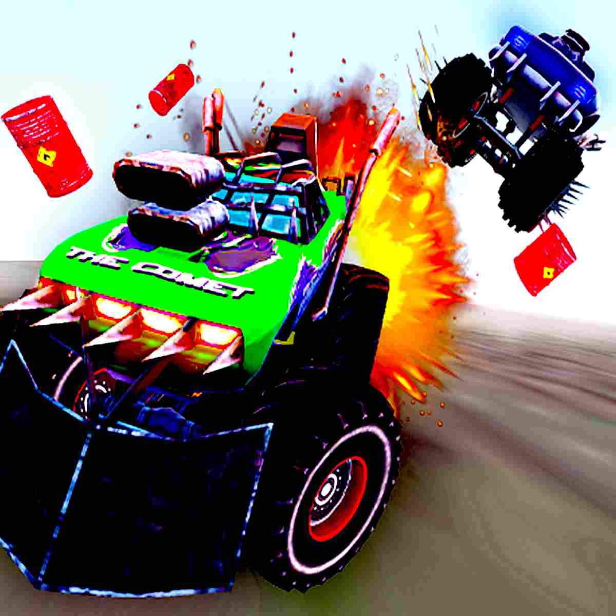 Death Race Monster Arena 🕹️ | Play with Games18plus.com