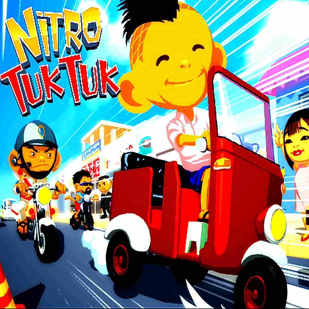 Nitro Tuk Tuk 🕹️ | Free to play on Games18plus