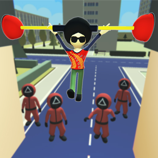 Squid Fall Guy Game 🕹️ Play with Games18plus.